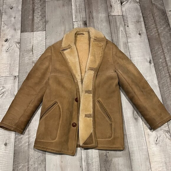 Sawyer Of Napa | Jackets & Coats | Sawyer Of Napa Suede Leather Hooded ...